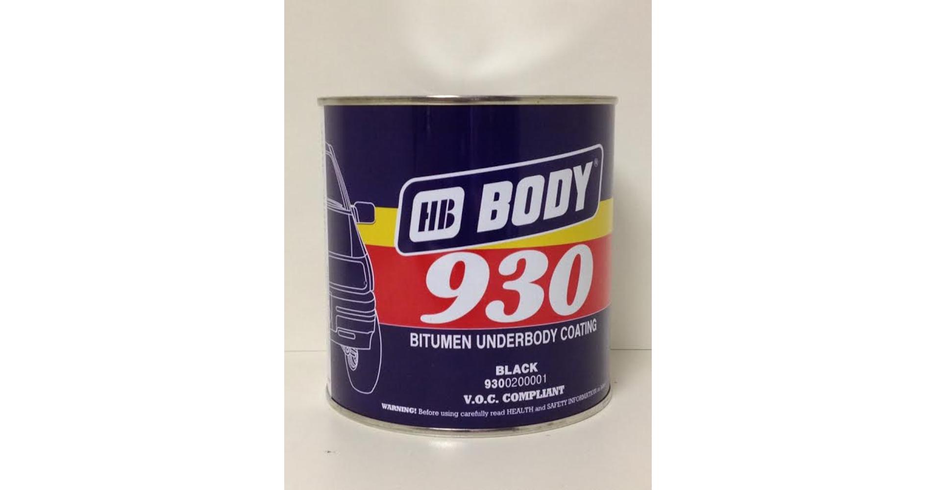 Alvázvédő HB Body 930 alvázvédő fekete szinű 1kg - Alvázvédelem